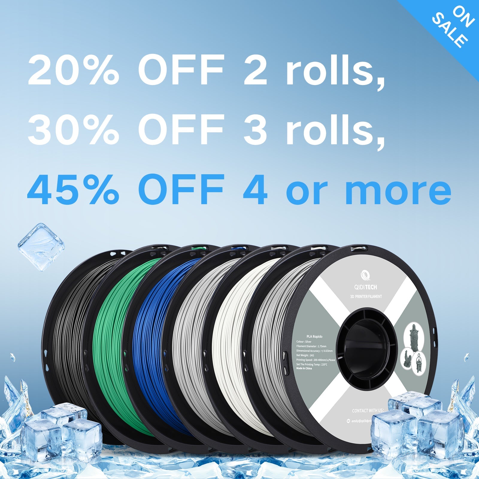 QIDI TECH PLA Filament | Enhance Your 3D Printing Experience – Qidi Tech Online Store